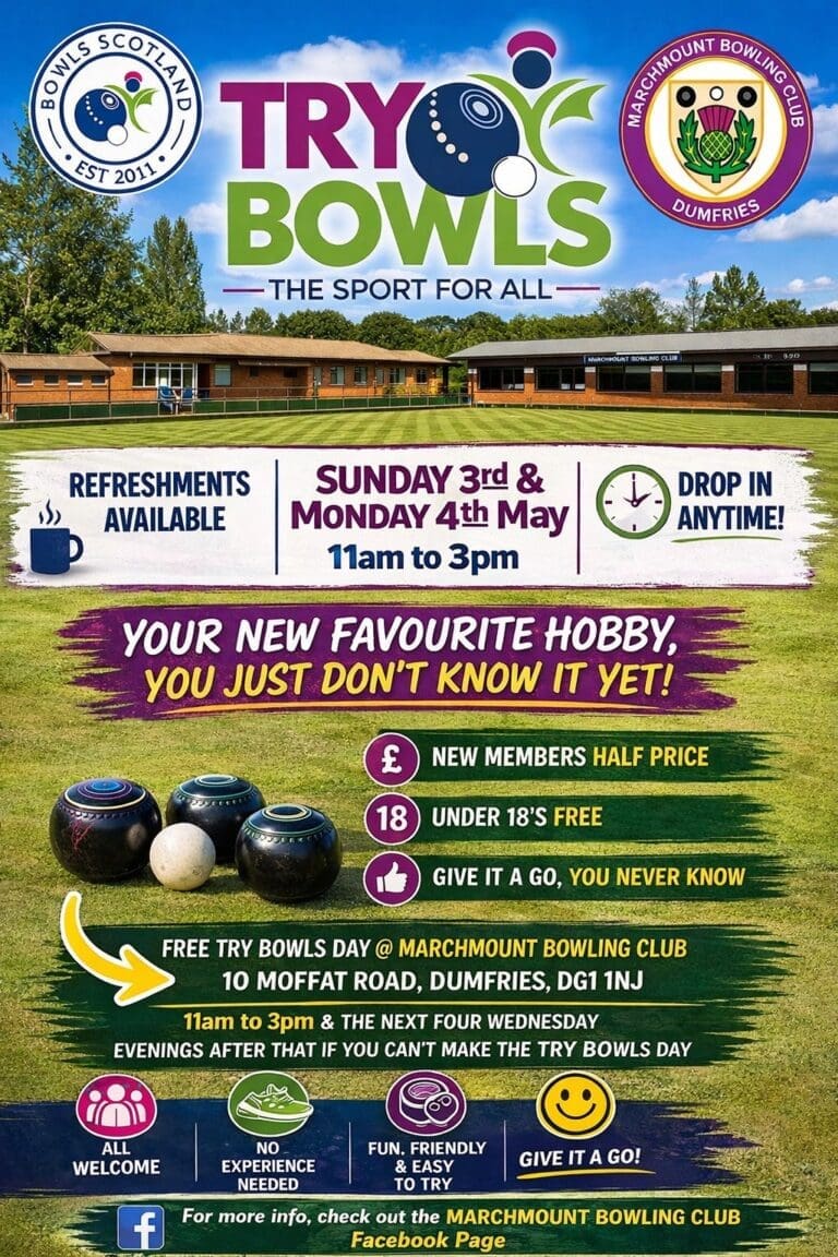 Try Bowls at Marchmount Bowling Club - DGWGO Events